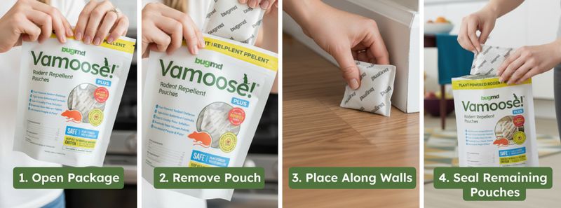 Vamoose Setup Guide | BugMD Rodent Repellent Instructions